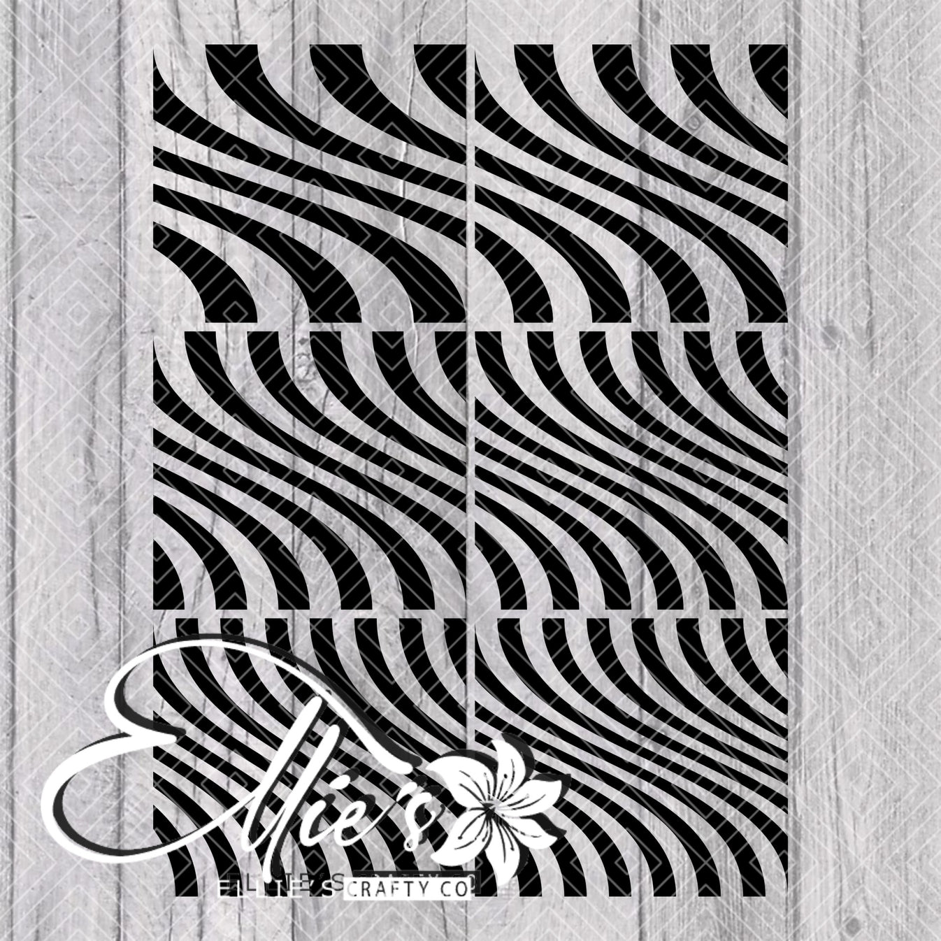 Twisted Template for 20oz Skinny Straight Tumblers – elliescraftyco