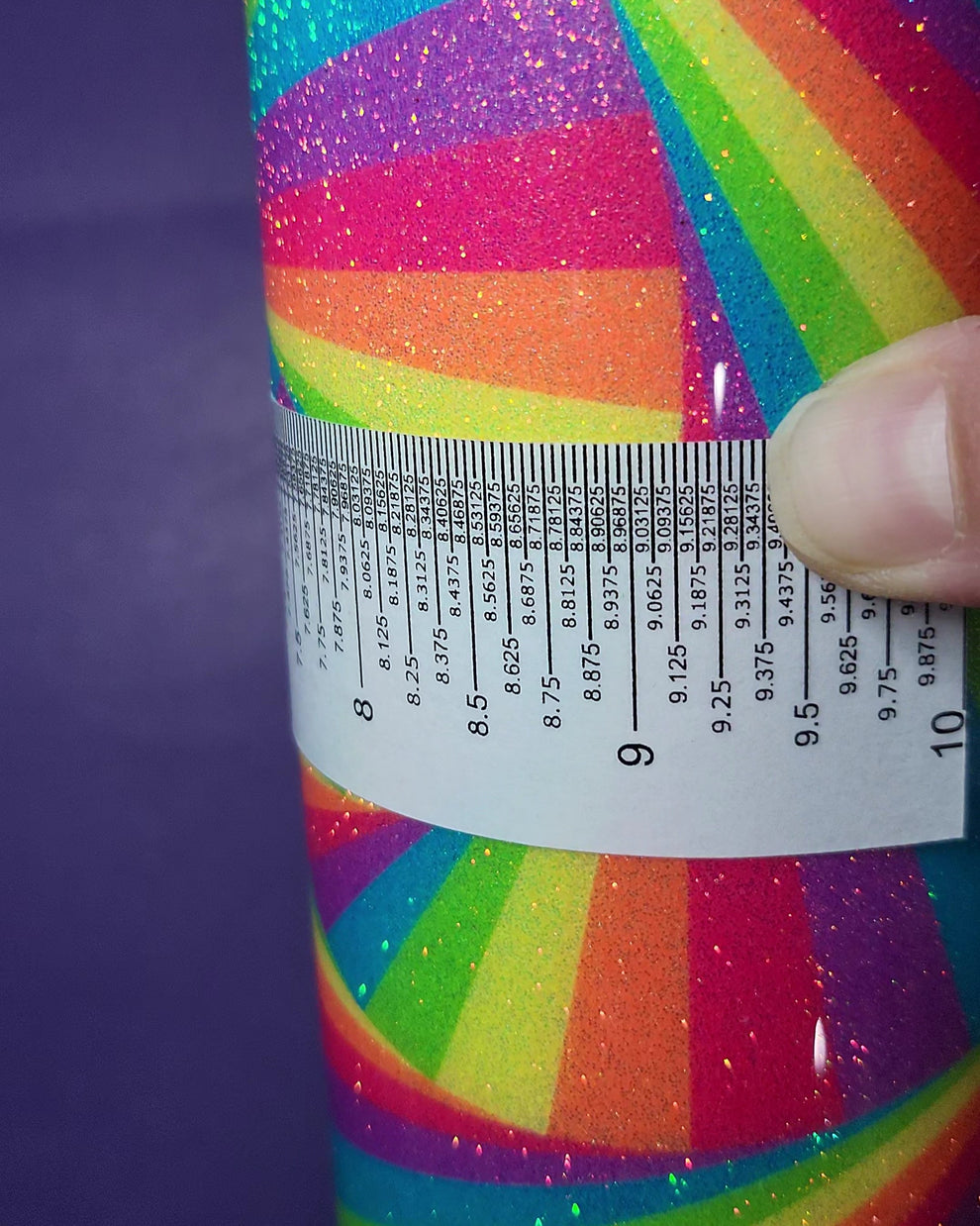 Printable Ruler with 16ths and 32nds inch in Decimal Units – elliescraftyco